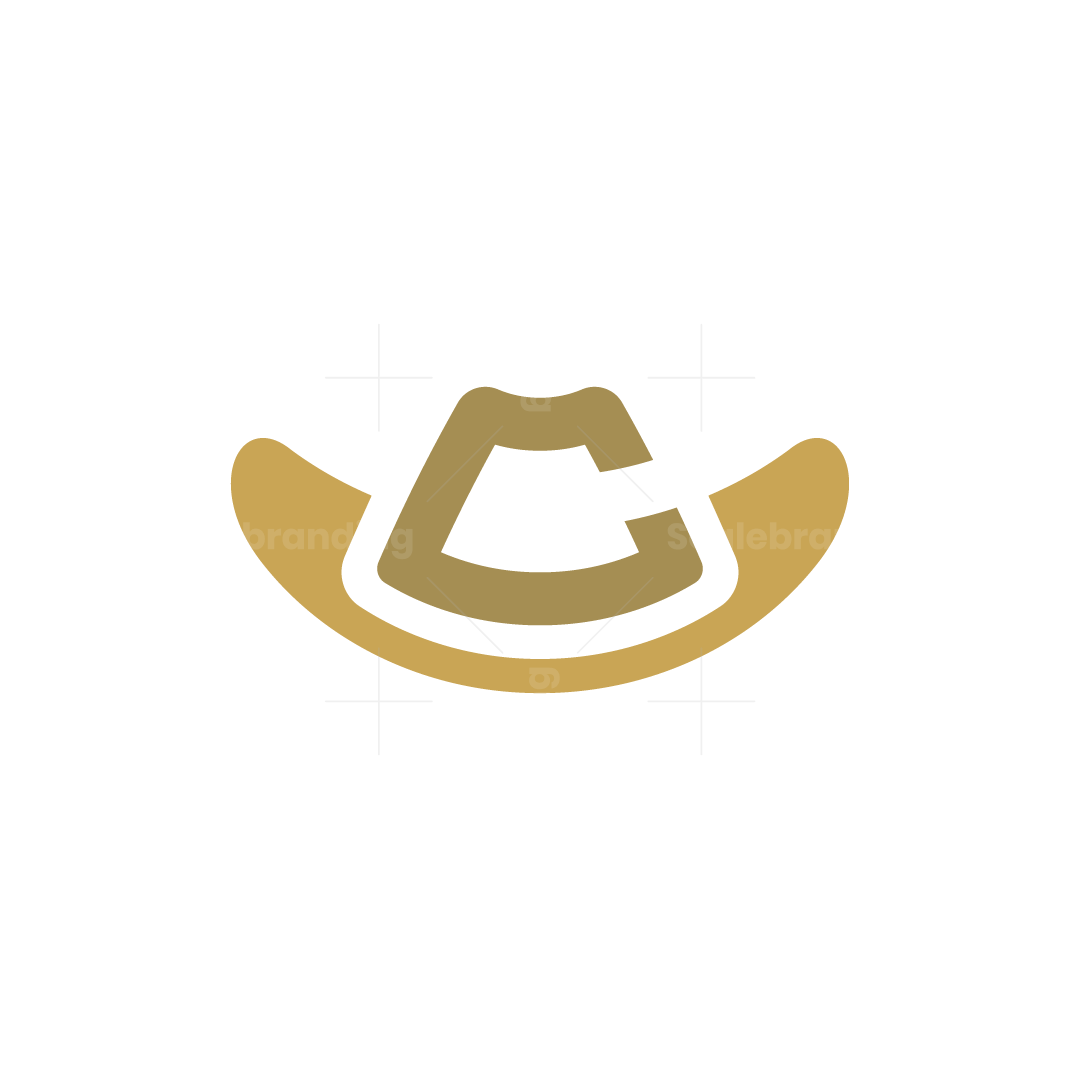 Letter C Cowboy Hat Logo | Scalebranding
