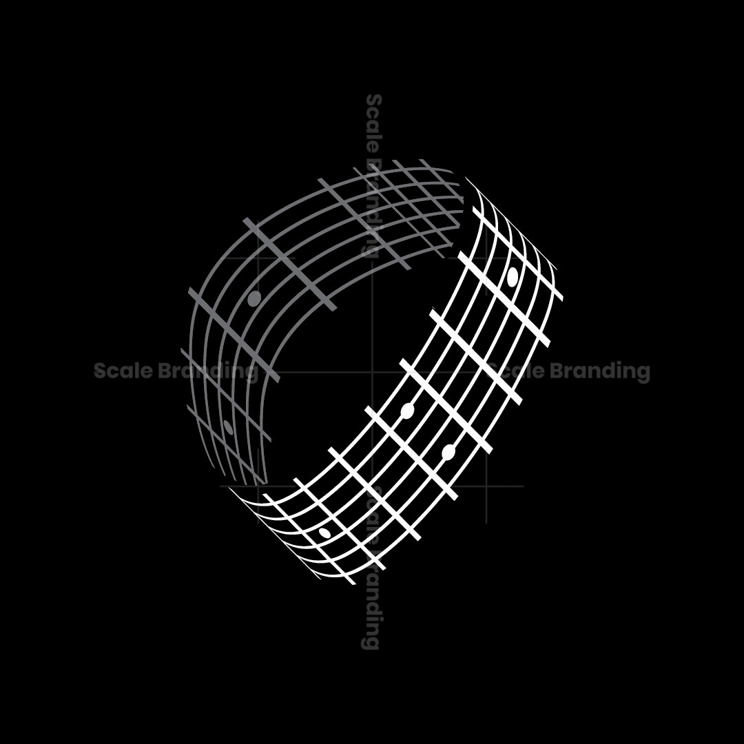 3D Guitar Pick Logo | Scalebranding