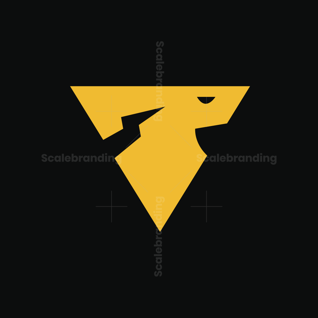 combination Triangle Rabbit Flash Logo | Scalebranding