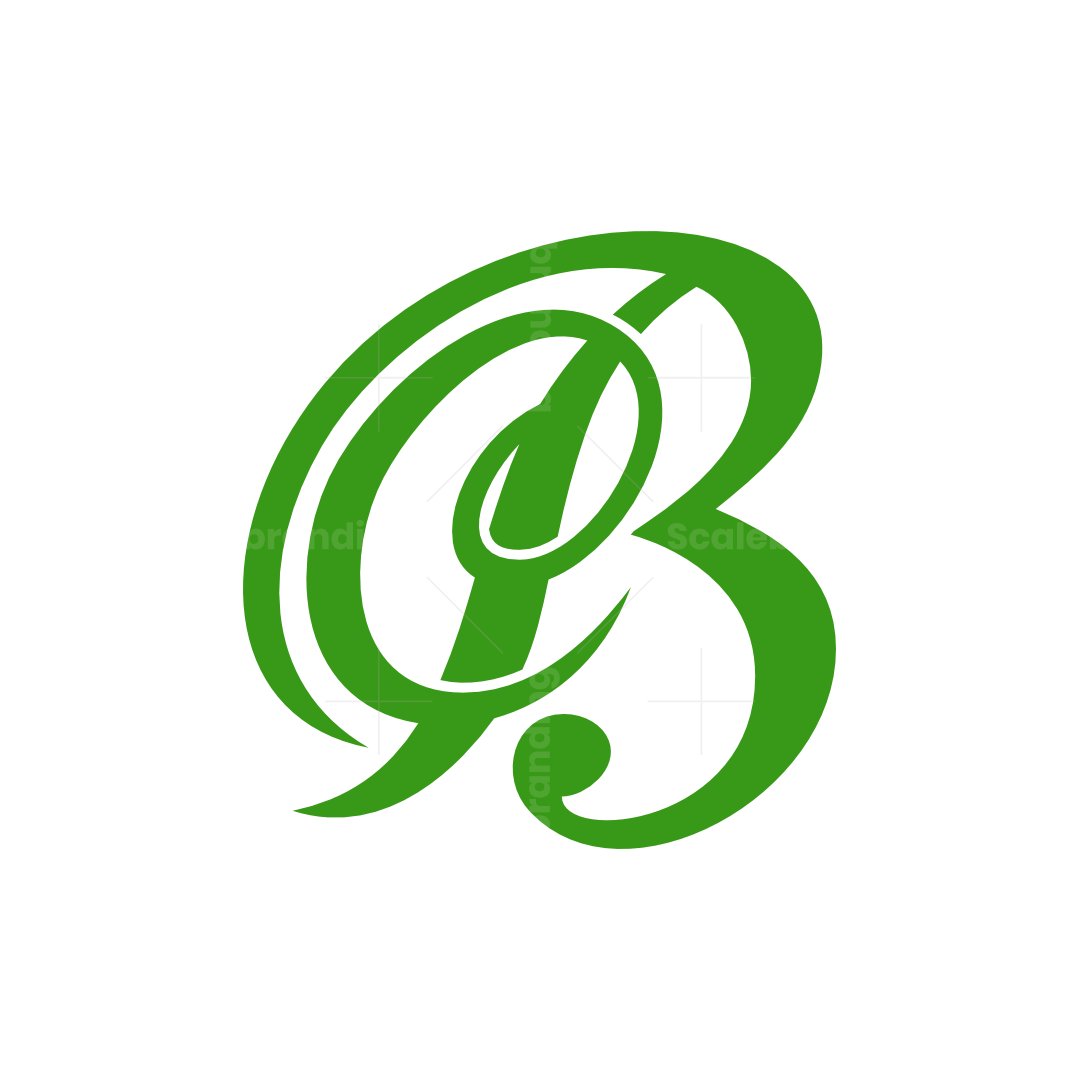 Monogram Letter CB or BC logo | Scalebranding