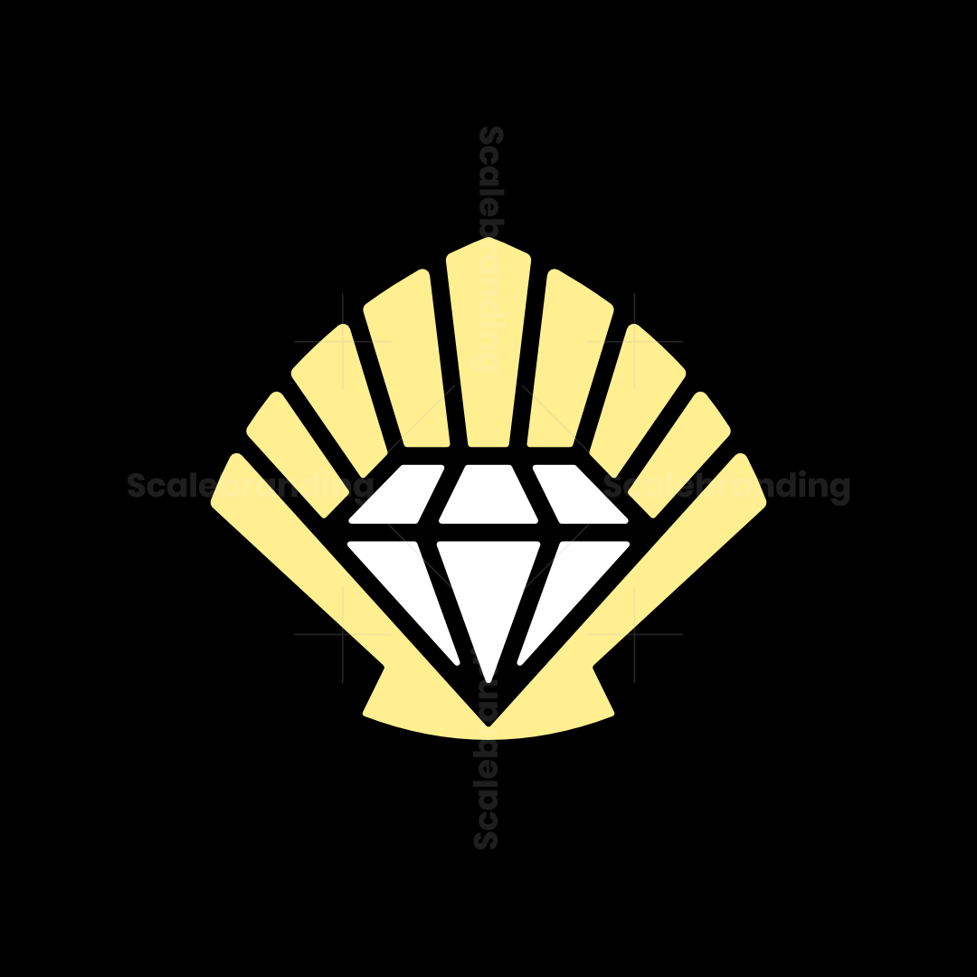Elegant shell diamond simple logo | Scalebranding