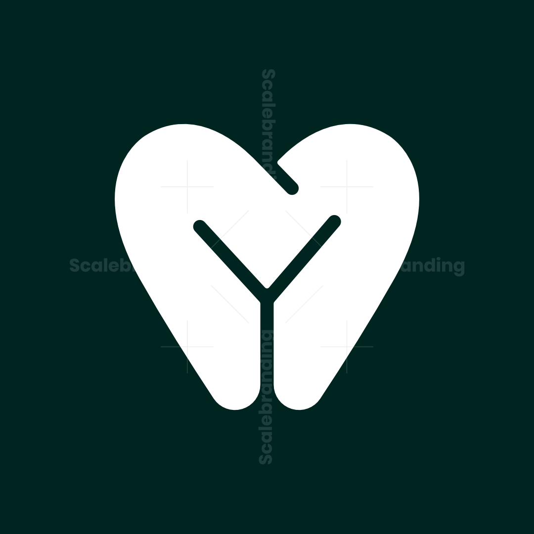 Modern letter M dental logo | Scalebranding
