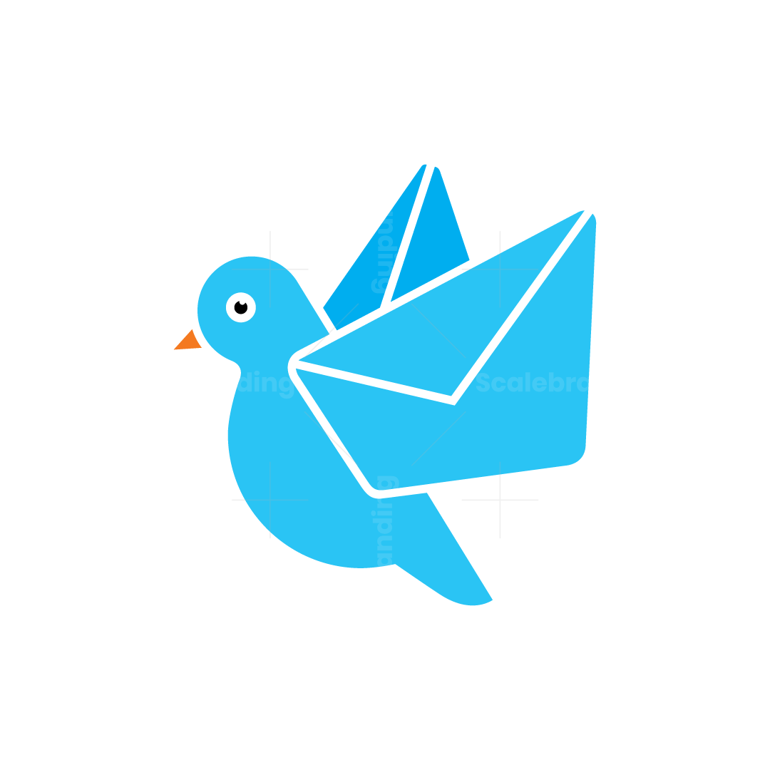 Bird With Envelope Logo