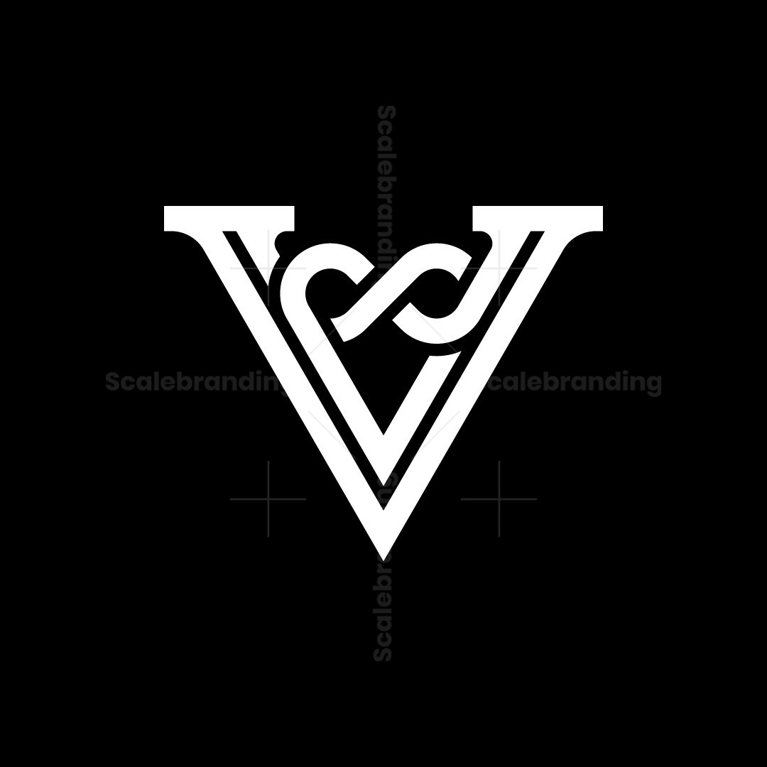Letter A or V Infinity Logo | Scalebranding
