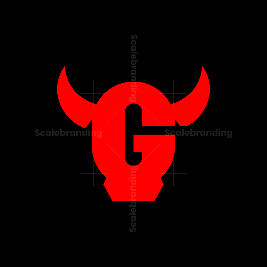 Letter G Bull Horn logo | Scalebranding