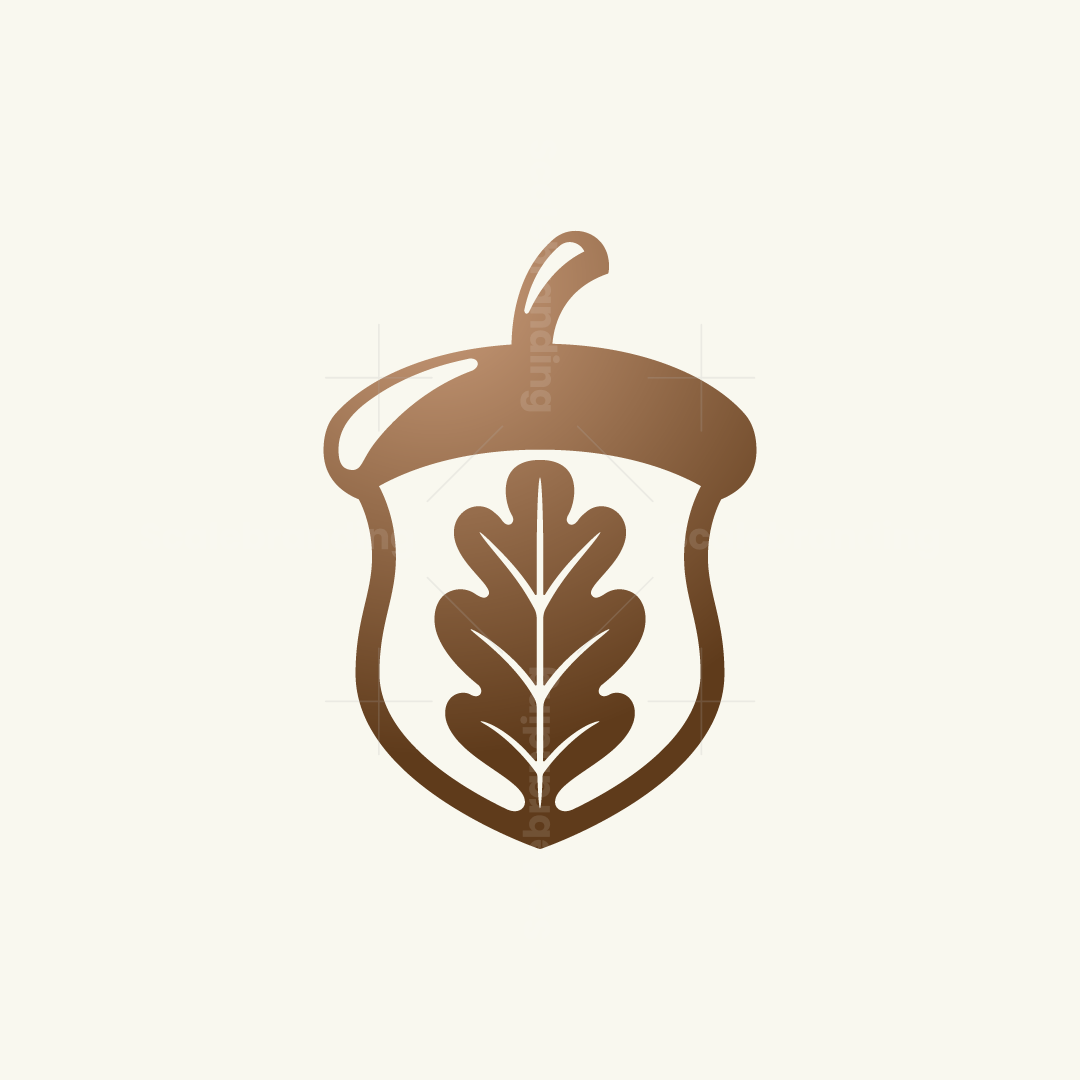 The Acorn Oak Security Logo | Scalebranding