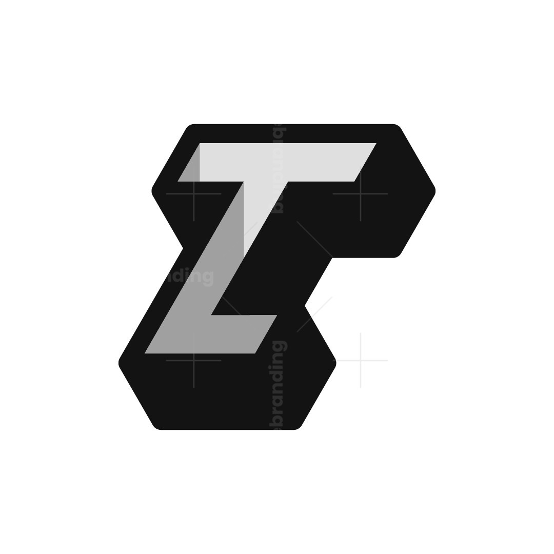 Letter TL 3D Monogram Logo | Scalebranding