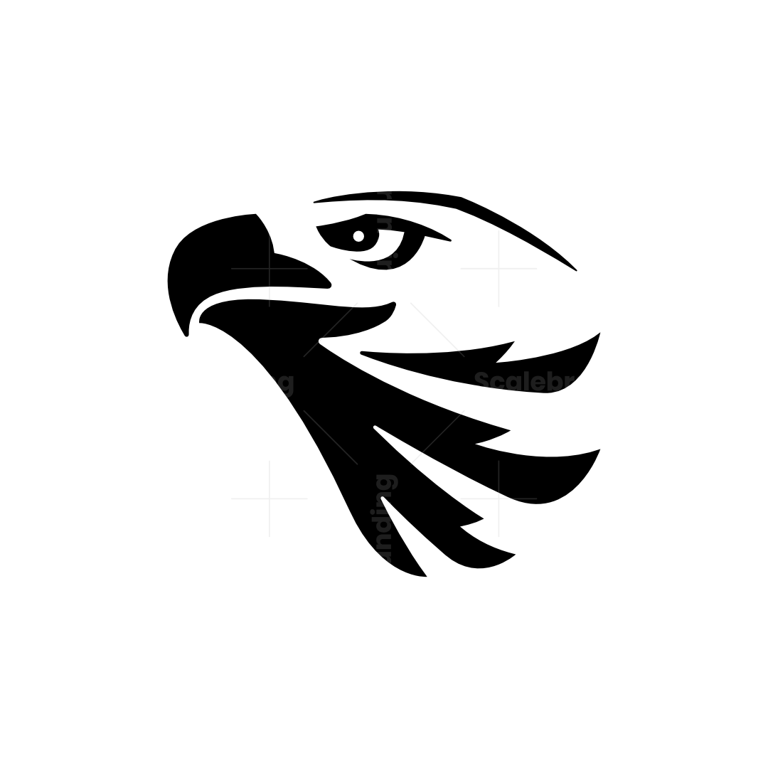 A Styled Eagle Head Logo | Scalebranding