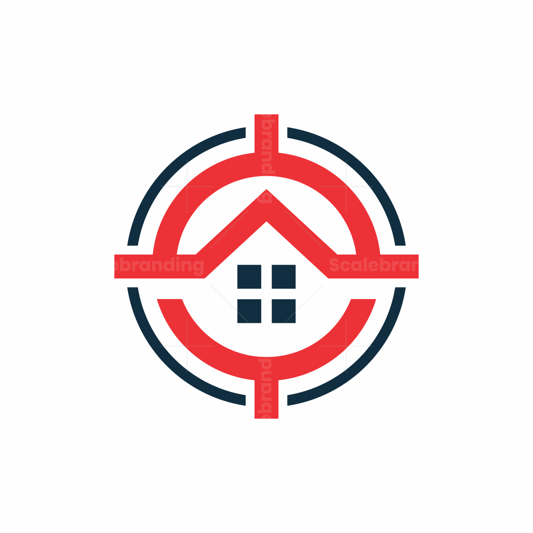 Target Shoot House Simple Logo | Scalebranding