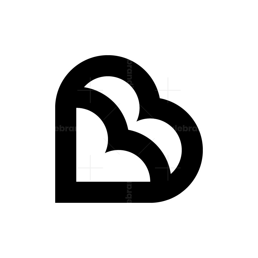 Letter BB Love Modern Logo | Scalebranding