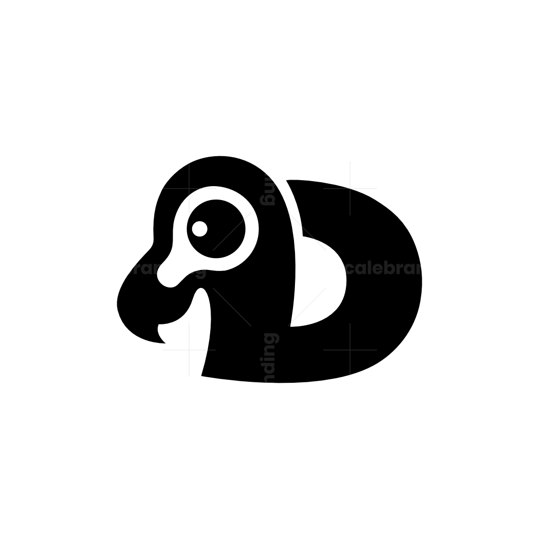 Letter D Dodo head logo | Scalebranding