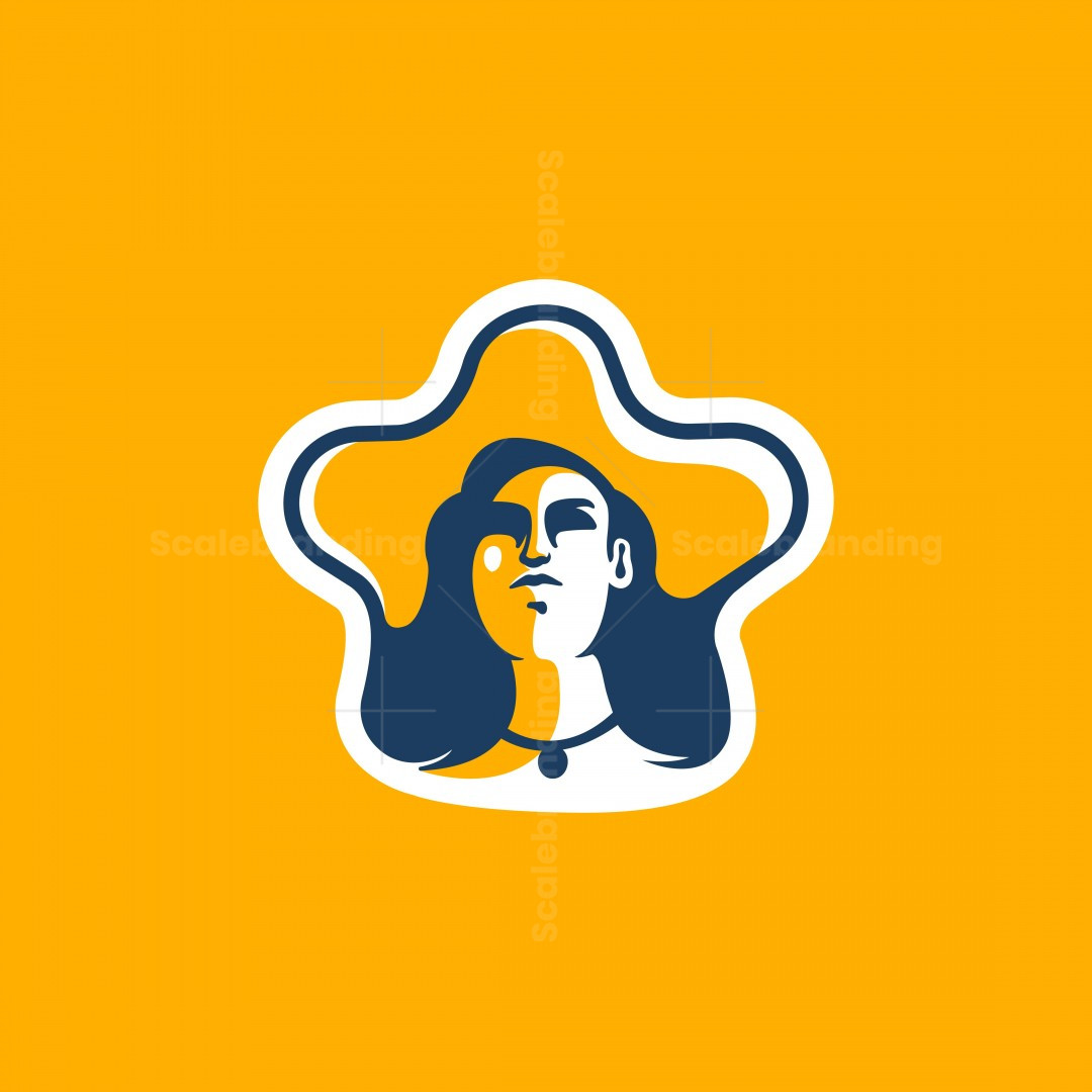 Star Hat Woman Logo | Scalebranding