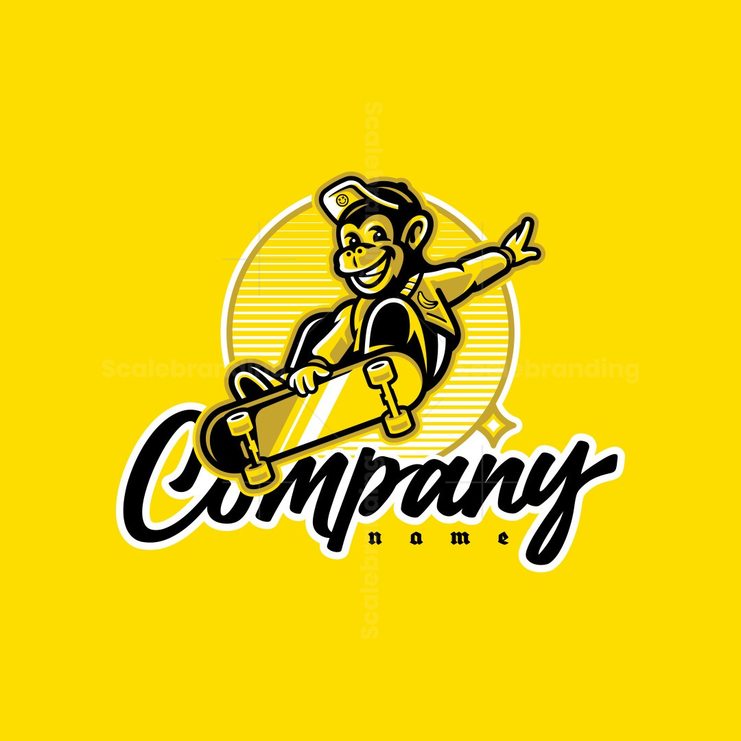 Chimp Skate Logo | Scalebranding