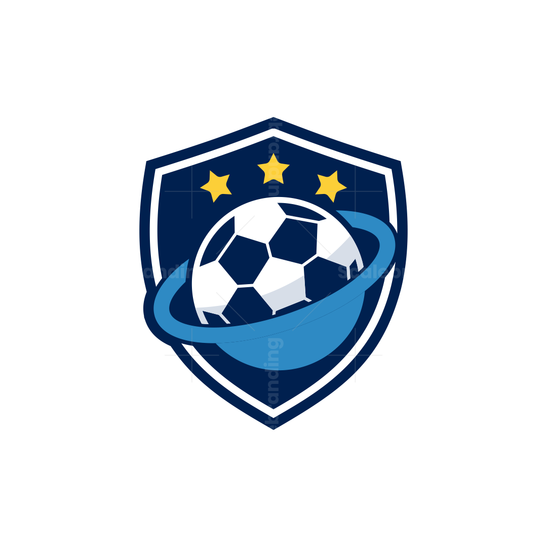 Football Shield Planet Modern logo | Scalebranding