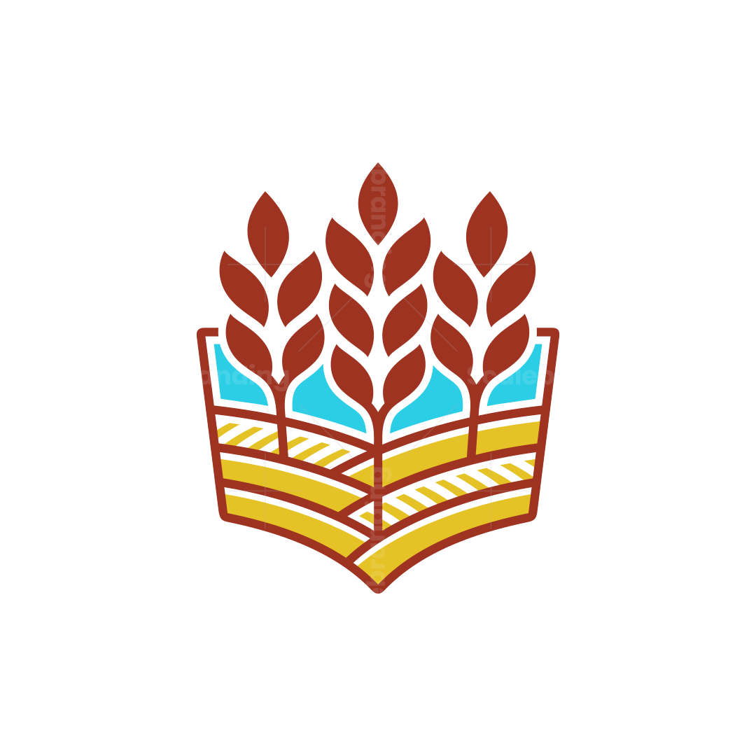 Wheat Field Bakery Grain Flour logo | Scalebranding
