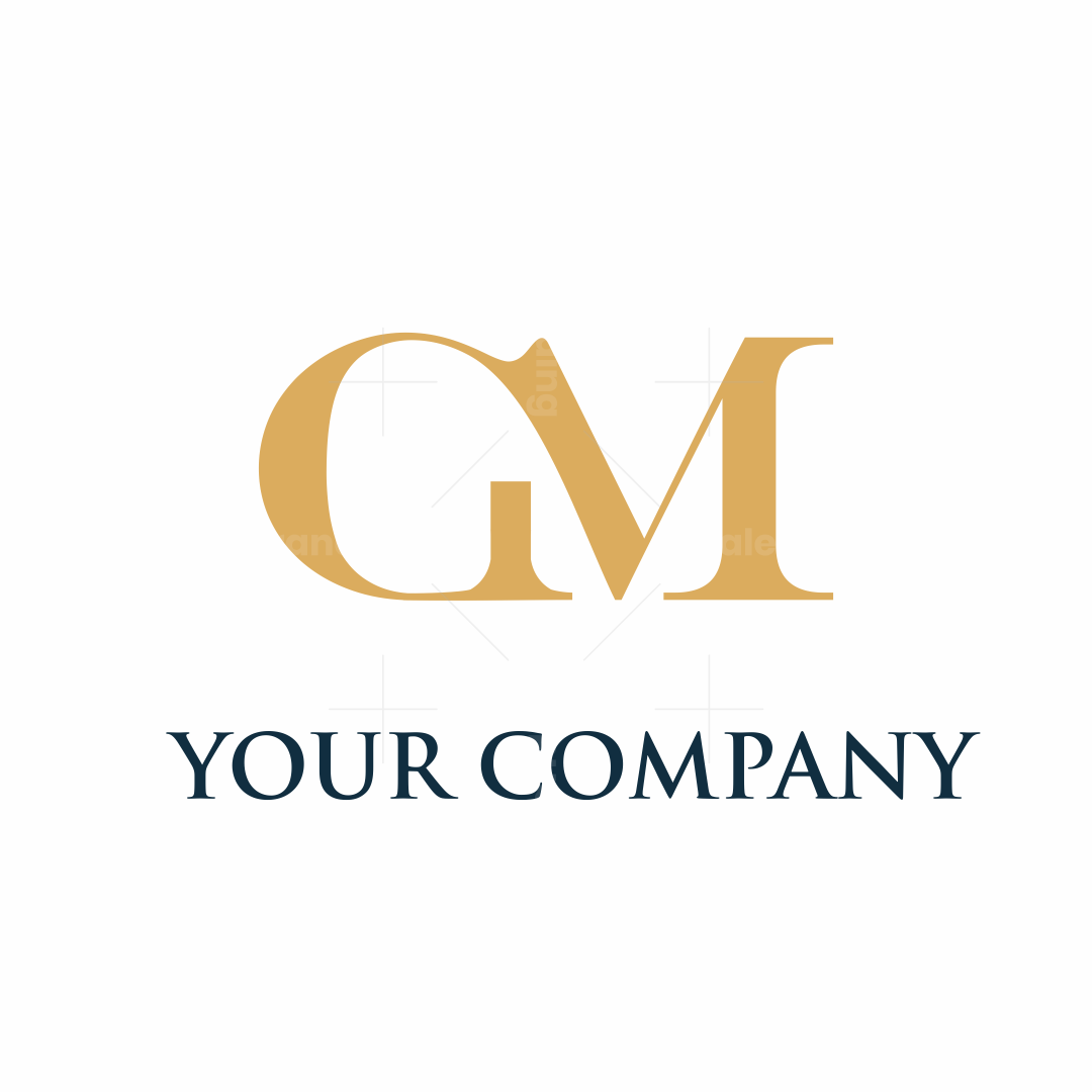 Letter G M Monogram Logo | Scalebranding