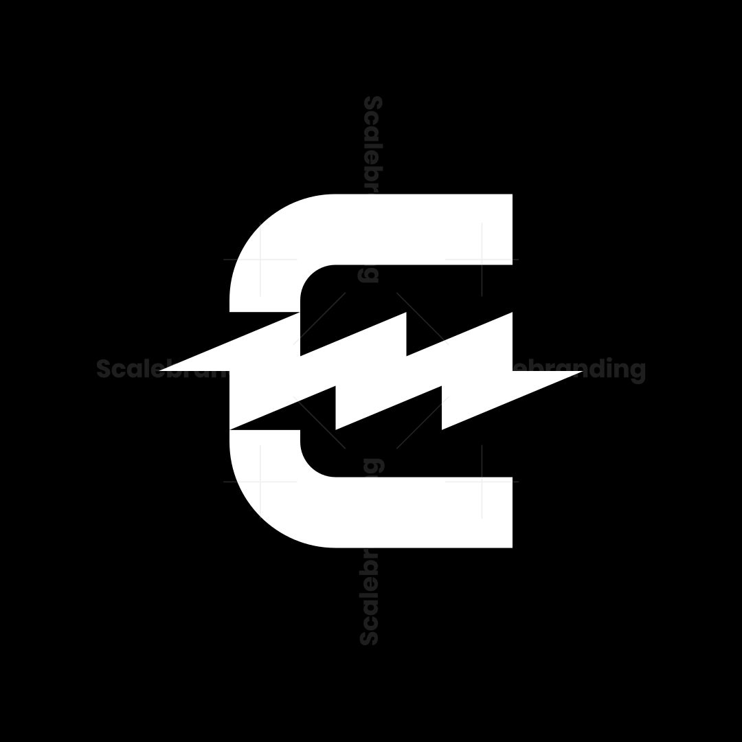 Letter E For Electric Logo | Scalebranding
