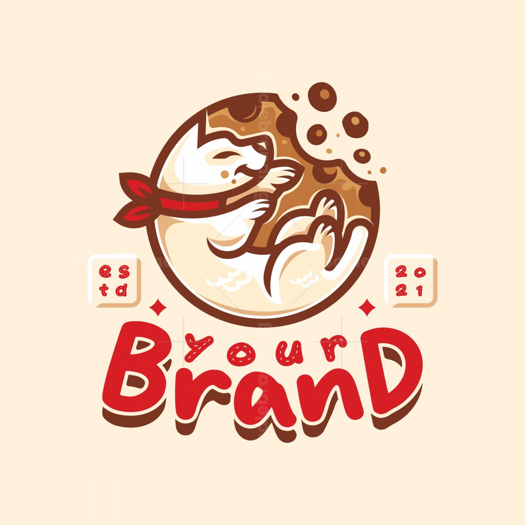 Puppies Cookies Yummy Logo | Scalebranding
