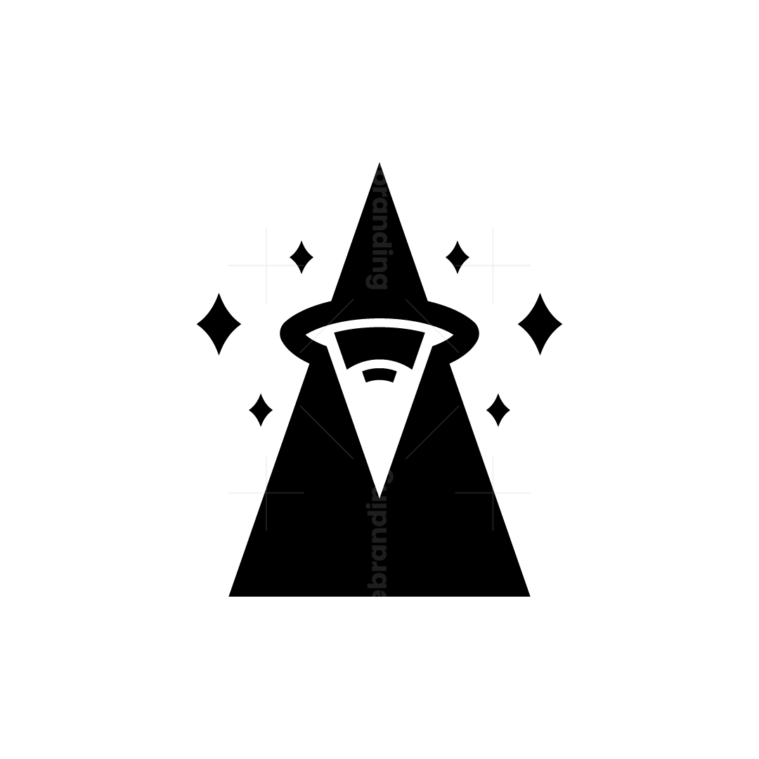 Modern Wizard Logo | Scalebranding