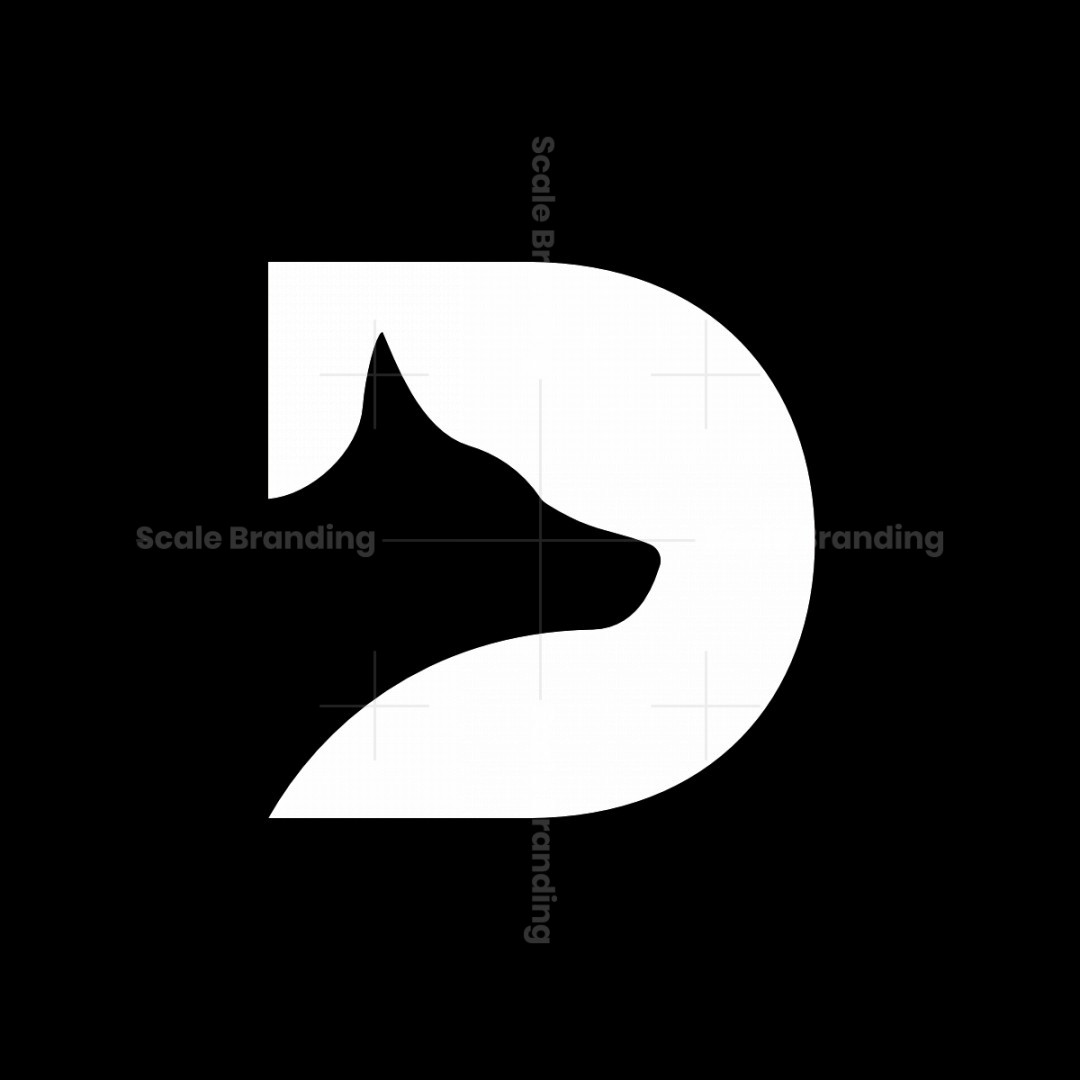 Letter D For Dog Logo | Scalebranding