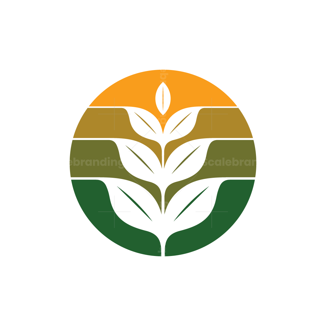 Tea Farm Sun Harvest logo | Scalebranding