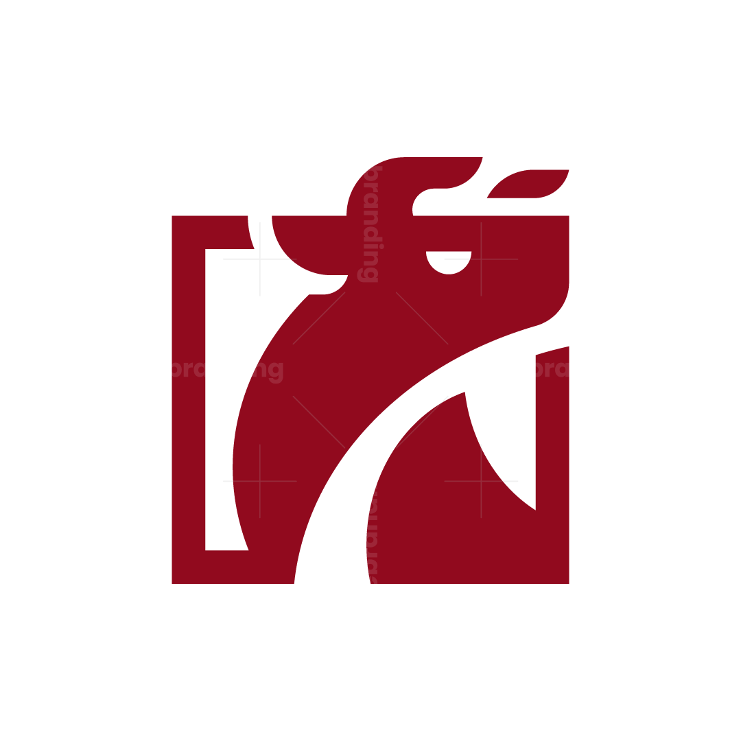 Bold Bull with a Touch of Elegance logo | Scalebranding