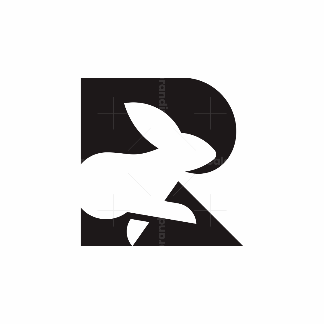 Letter R Rabbit Logo | Scalebranding