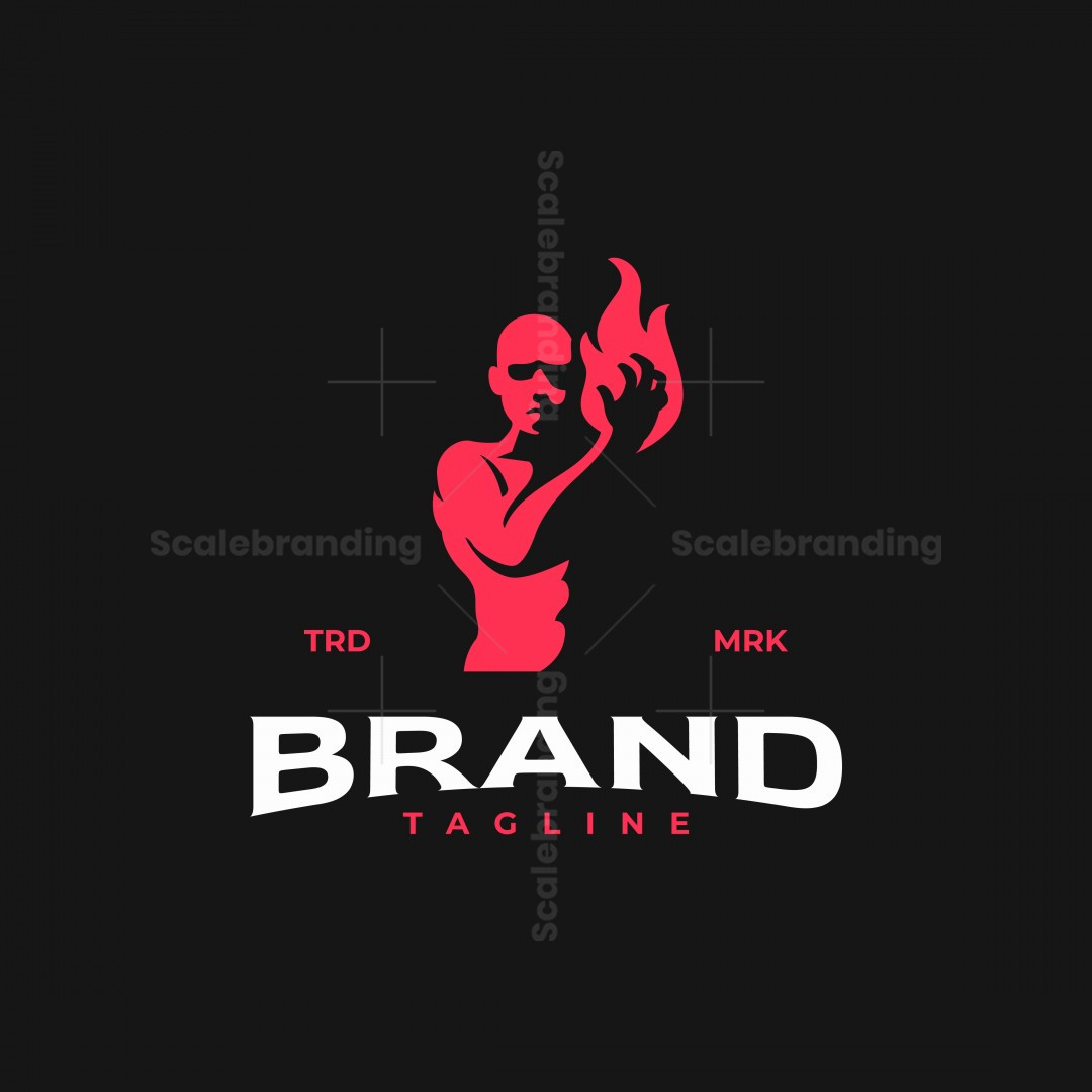 Fire Man Logo | Scalebranding