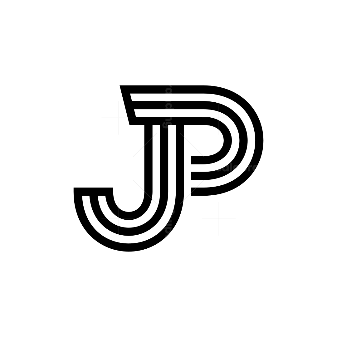 Iconic Letter JP Monogram Logo | Scalebranding
