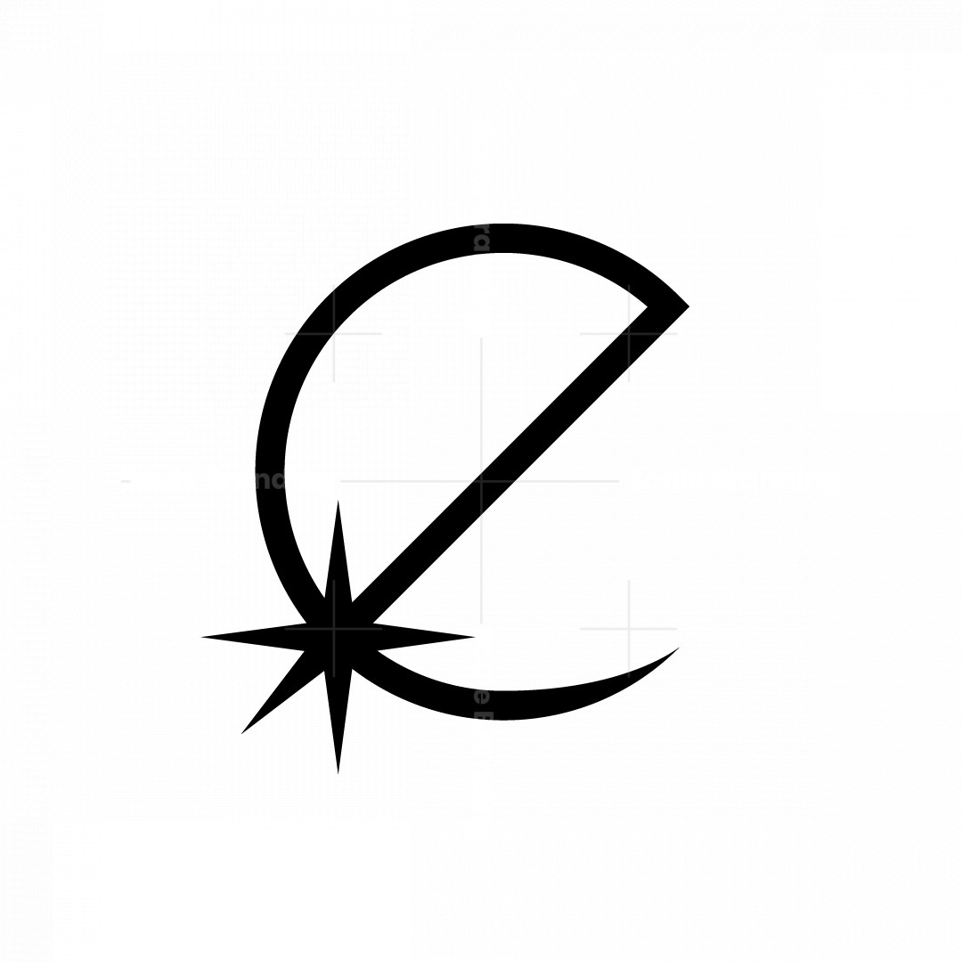 Letter E Eclipse Logo | Scalebranding