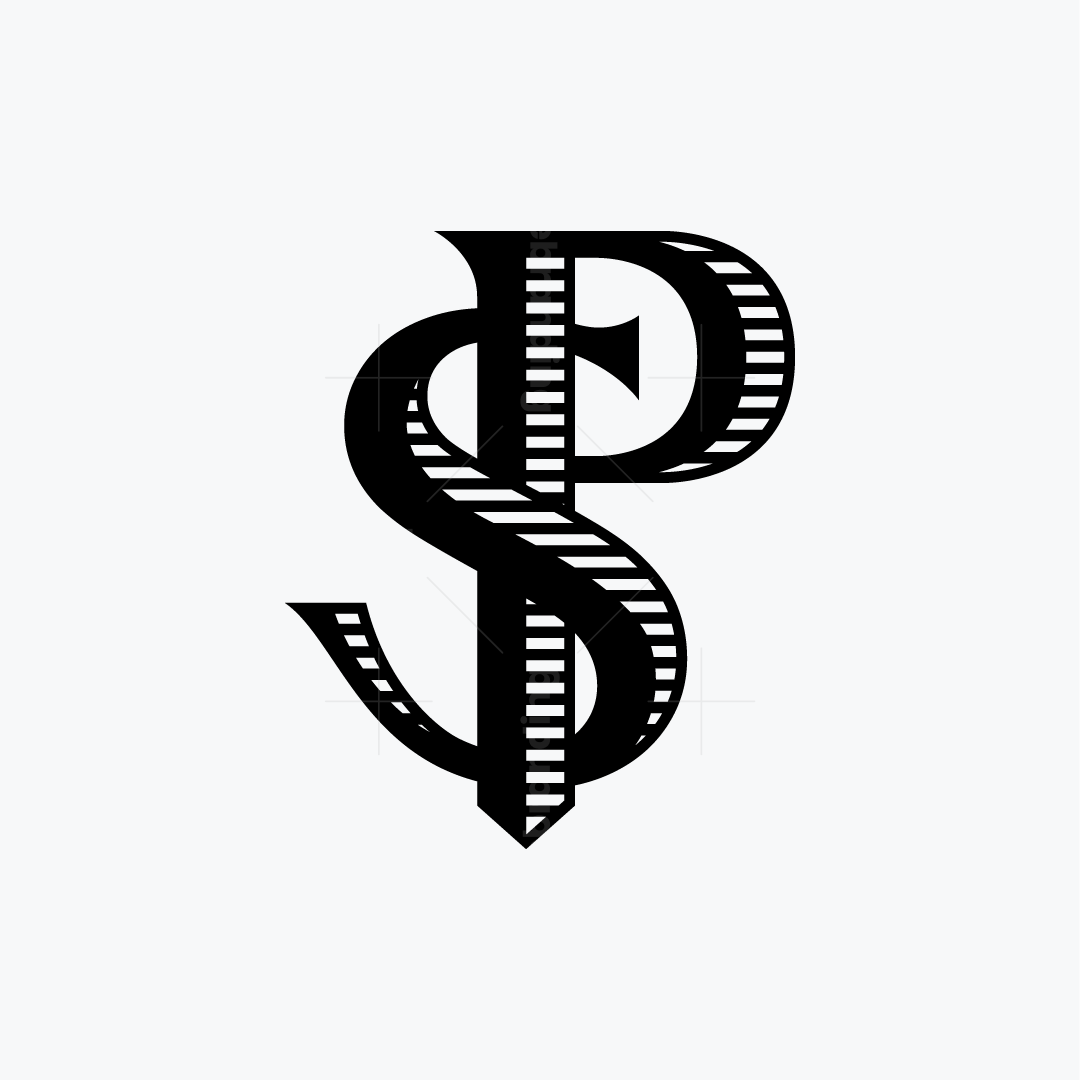 S and P Monogram Logo | Scalebranding