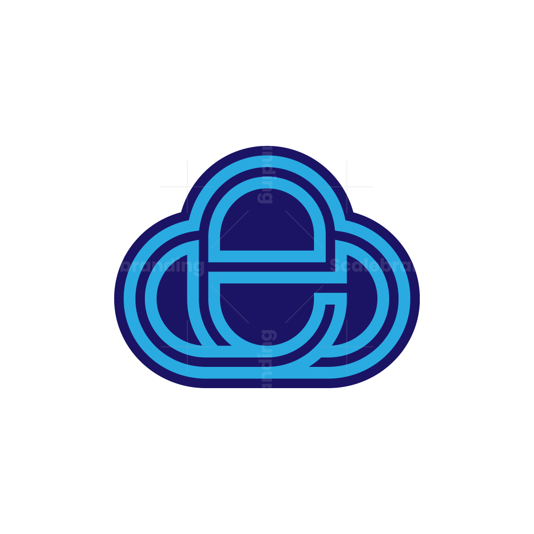 Iconic Letter E Cloud Logo | Scalebranding