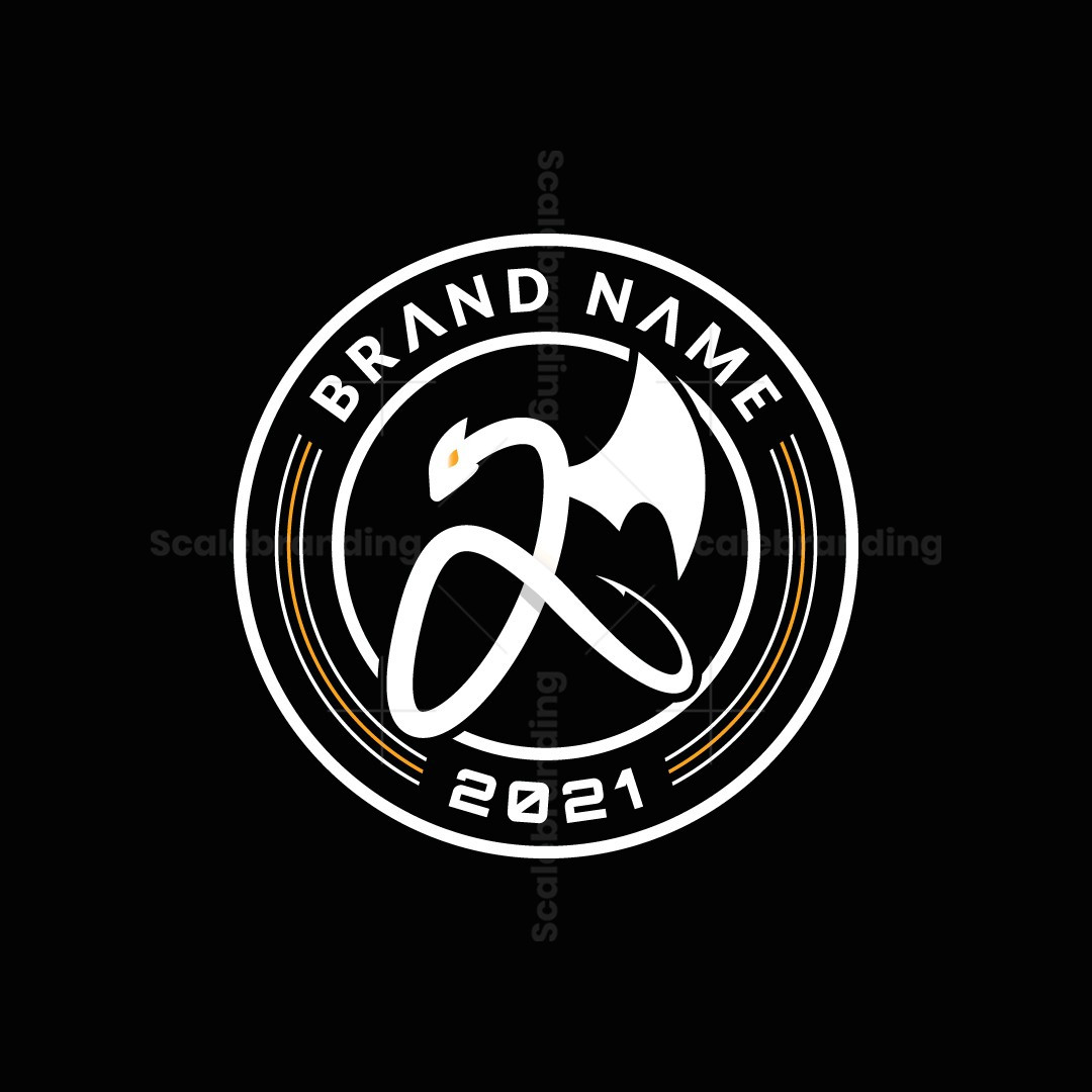 Dragon Letter A Logo | Scalebranding