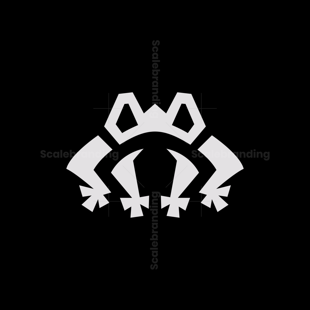 Skull Frog Logo