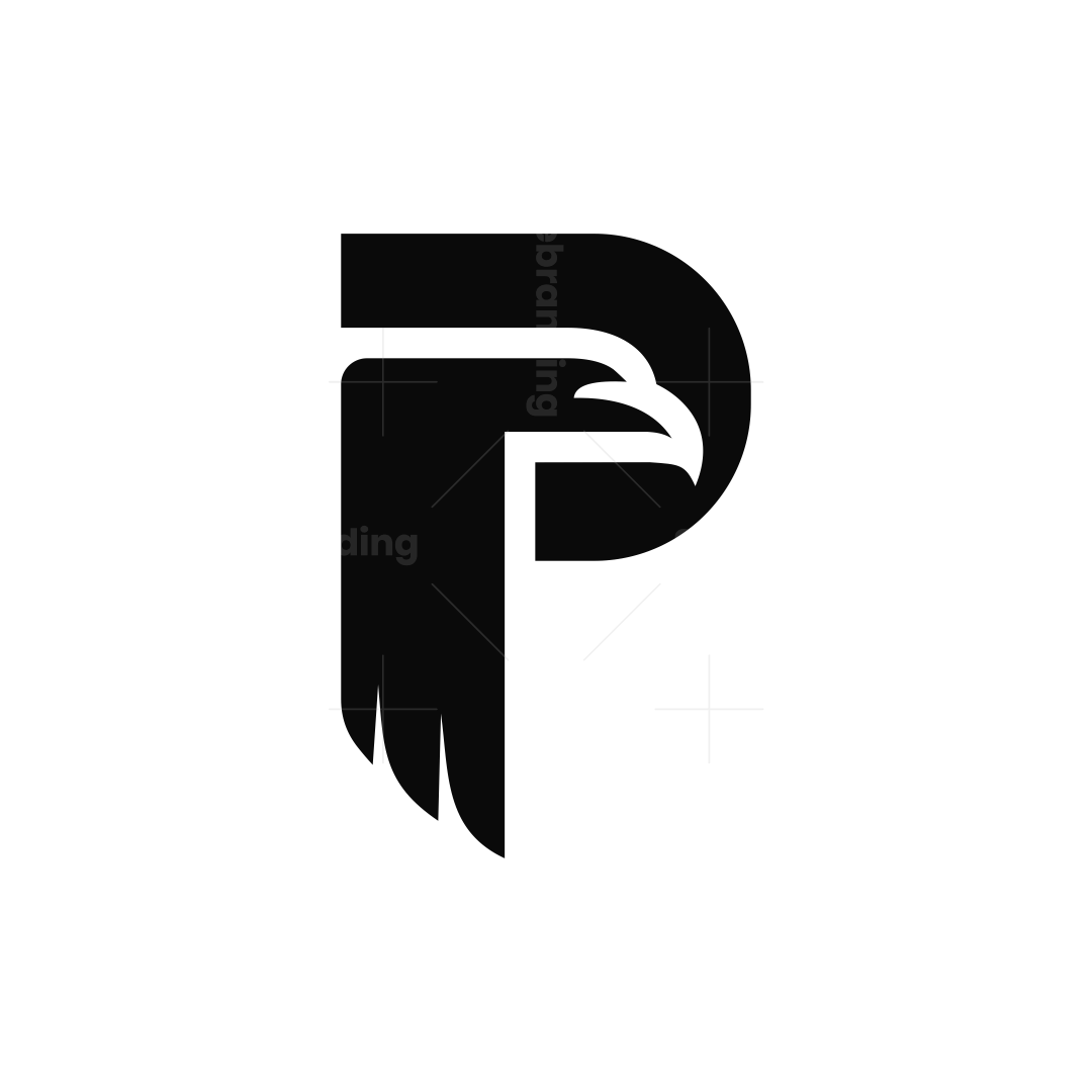 P Letter Eagle Logo Hawk Logo | Scalebranding