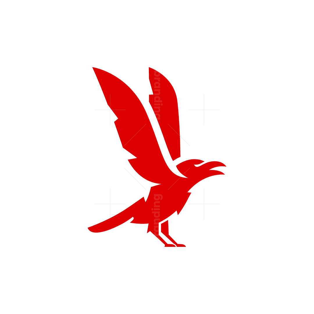 Cool Raven Logo Black Crow Logo Elegant Crow Logo | Scalebranding