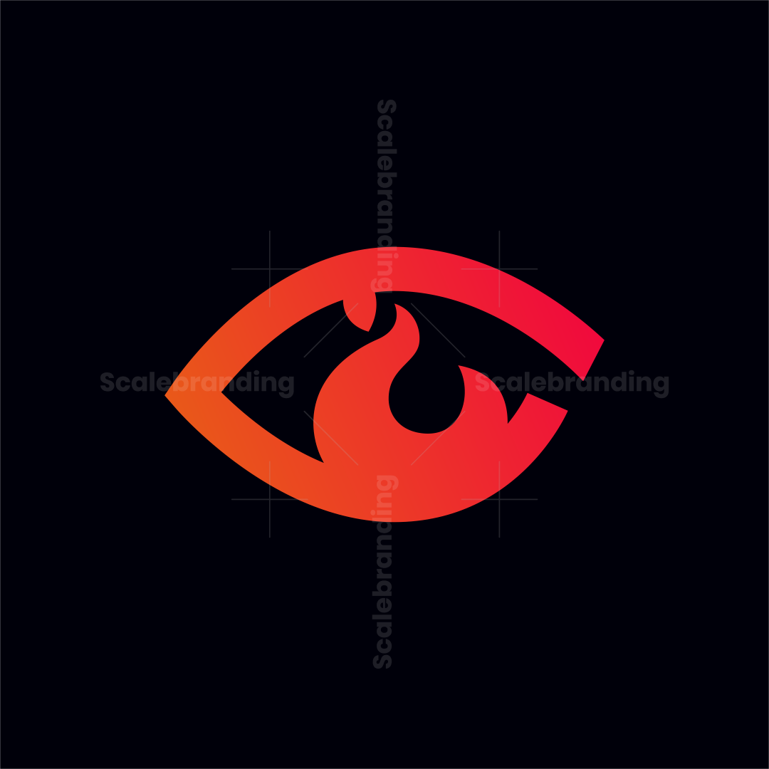 Modern Fire Eye Vision Logo | Scalebranding