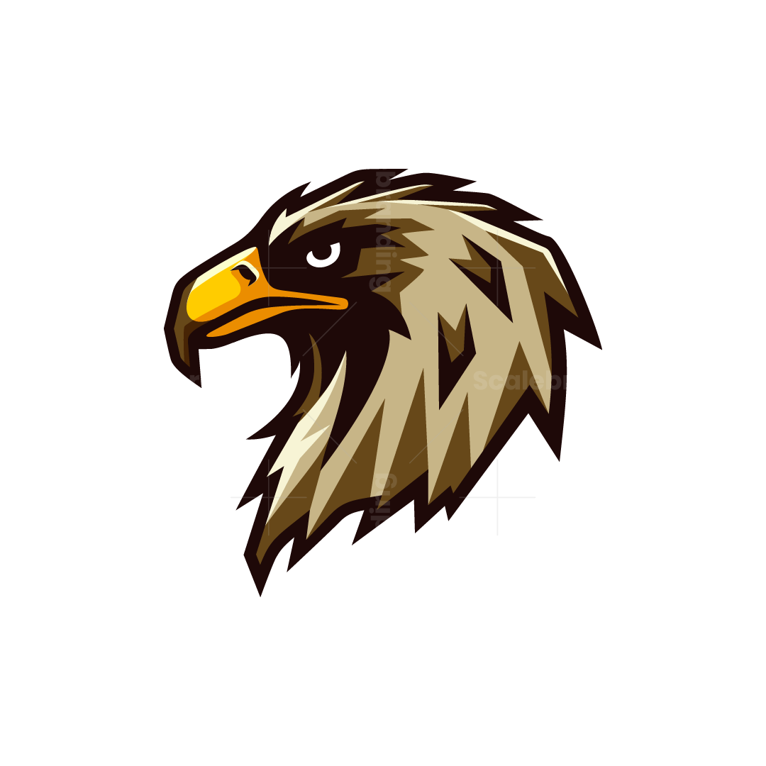 Modern Sharp Eagle head logo | Scalebranding