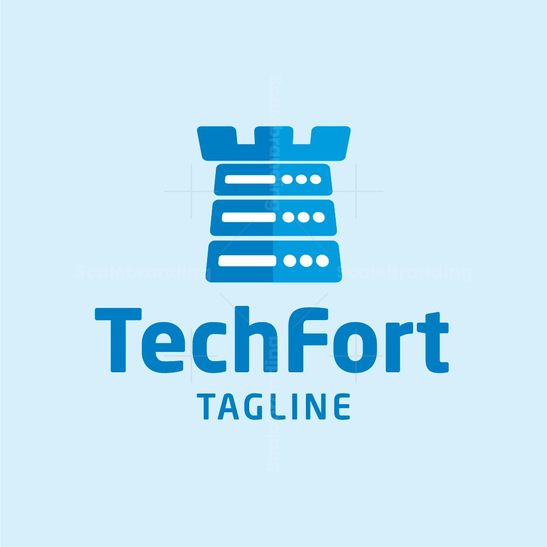 Tech Fort Logo | Scalebranding