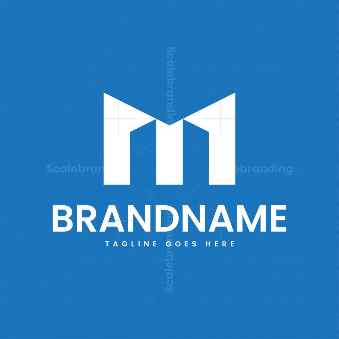 Letter M Building Logo | Scalebranding