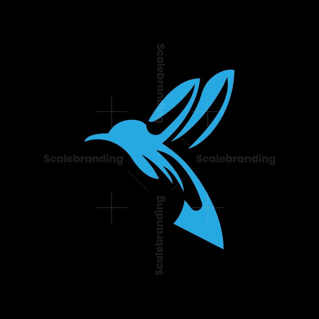 Modern Hummingbird Logo | Scalebranding