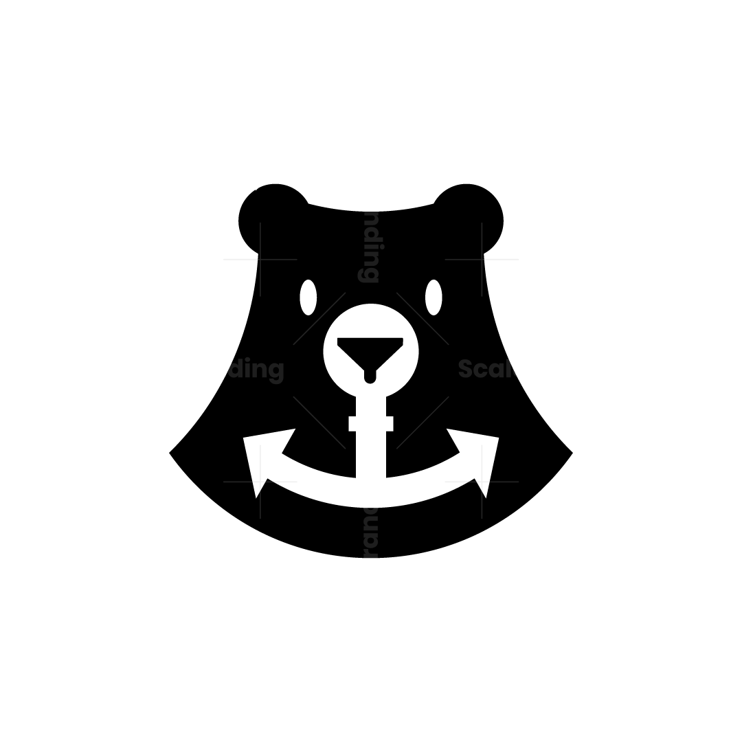 The Anchor with Bear logo | Scalebranding