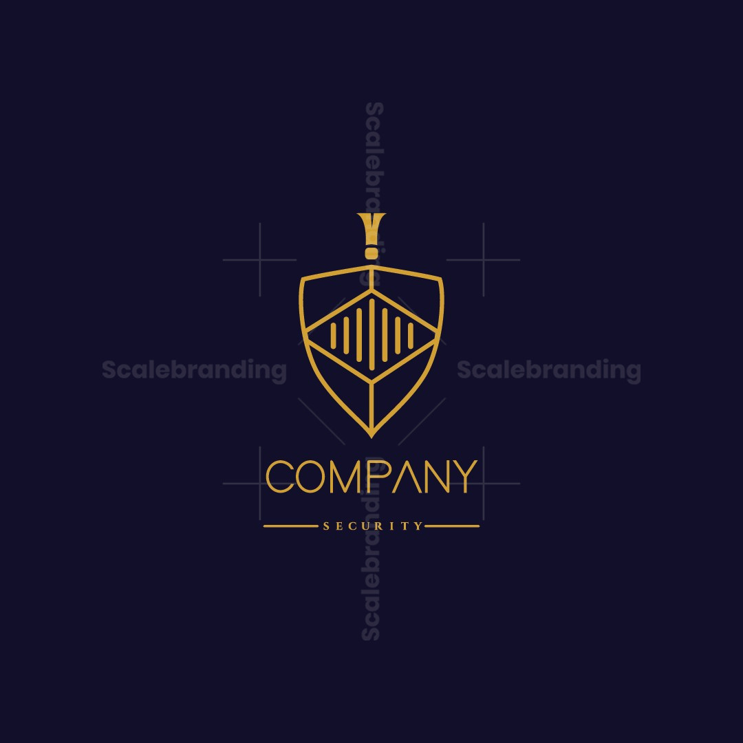 Knight Shield Security Logo | Scalebranding