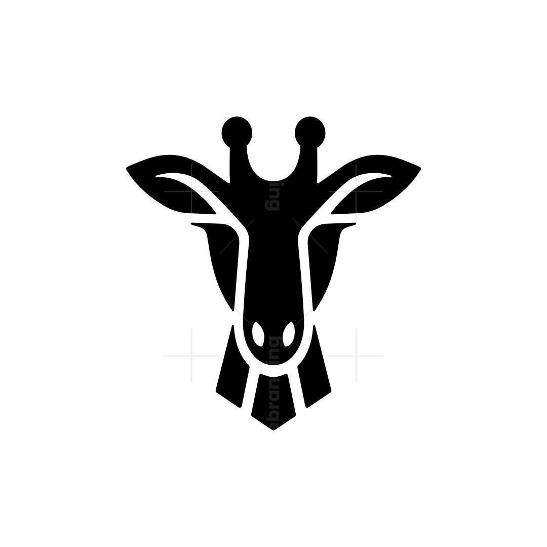 Simple Giraffe head logo | Scalebranding