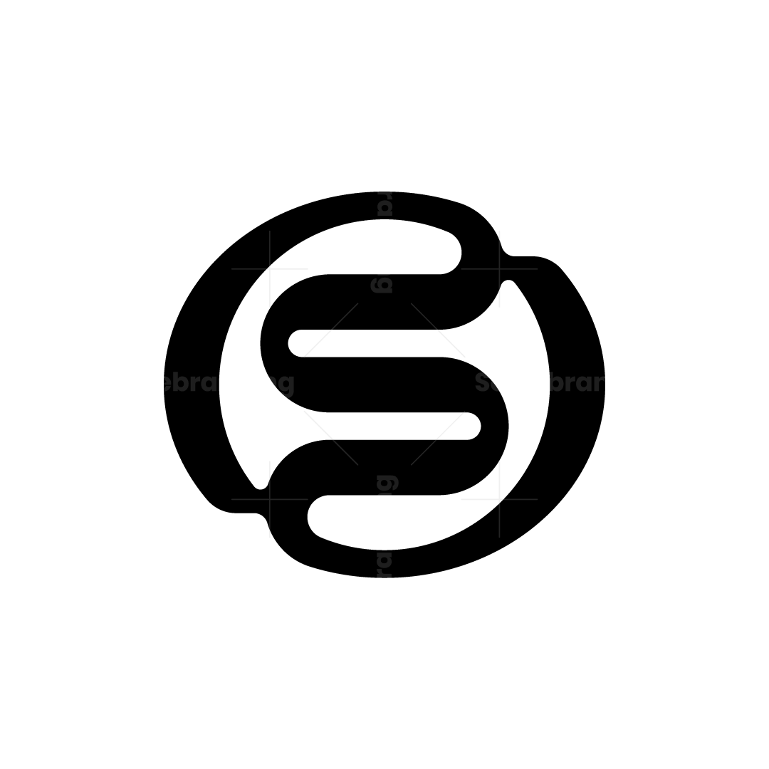 S Circular Rounded Logo Design | Scalebranding