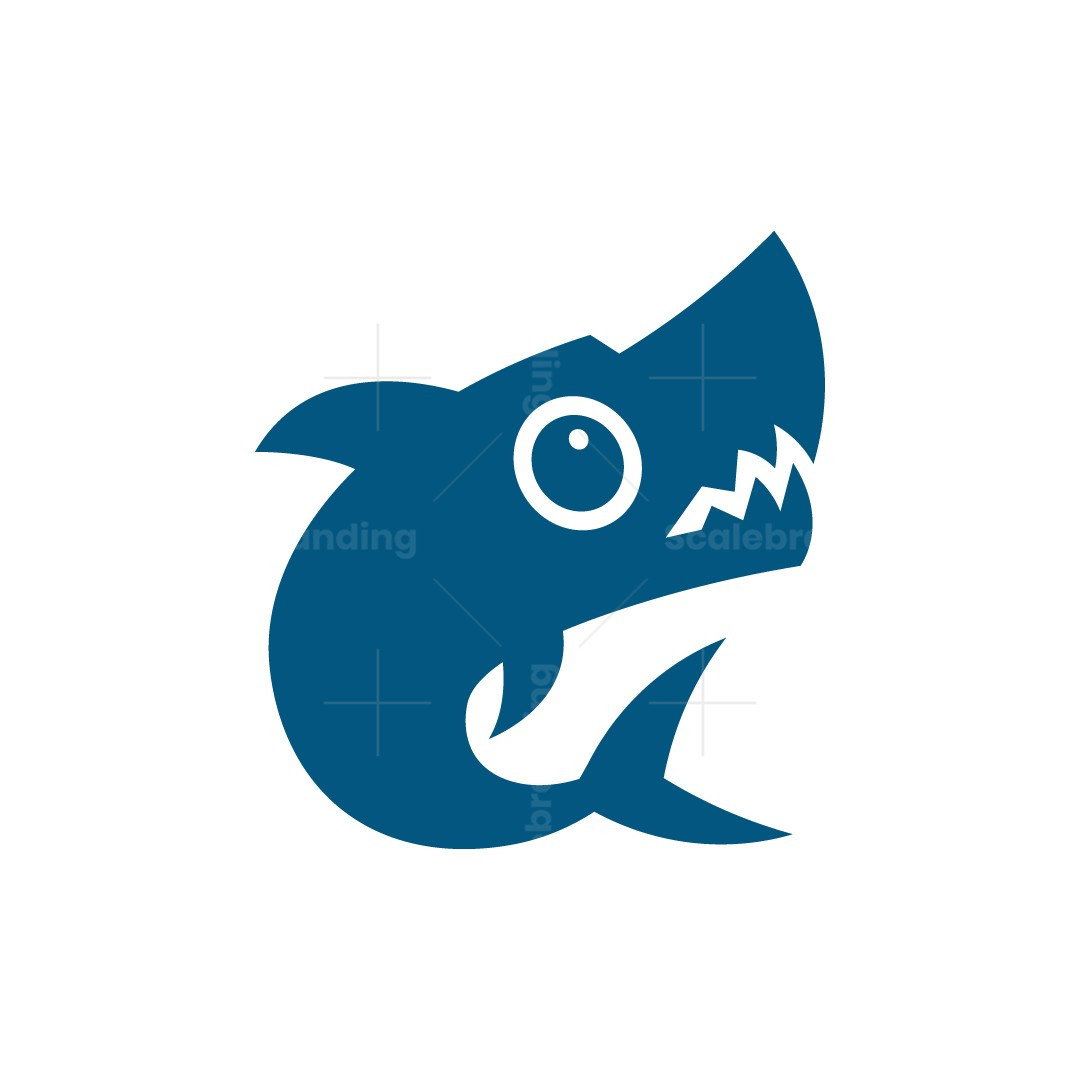 Shark Funny Logo | Scalebranding