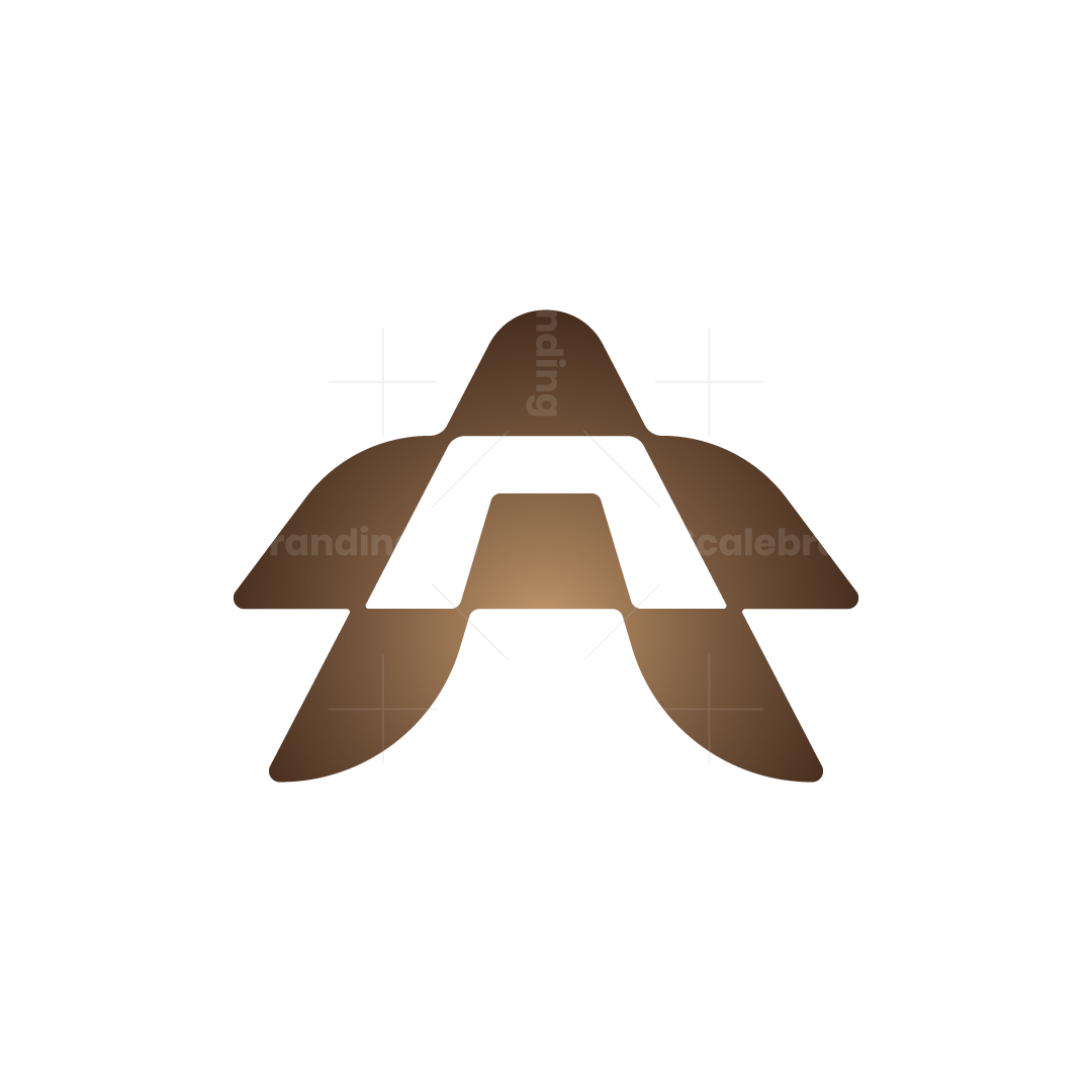 Letter A Simple Turtle logo | Scalebranding