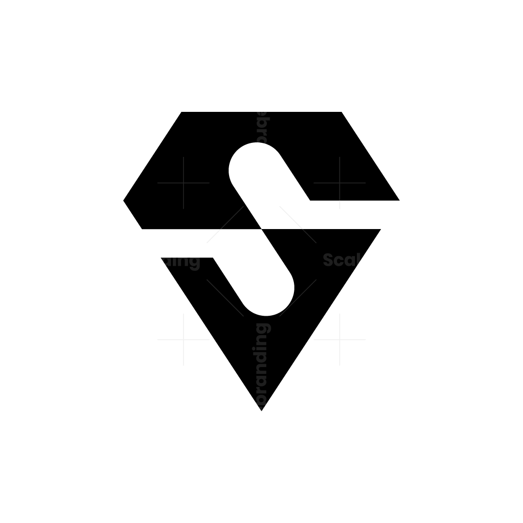 Minimalist Letter S Diamond Logo | Scalebranding