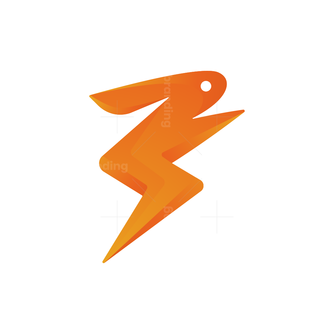 Lightning Rabbit with Fast Energy logo | Scalebranding