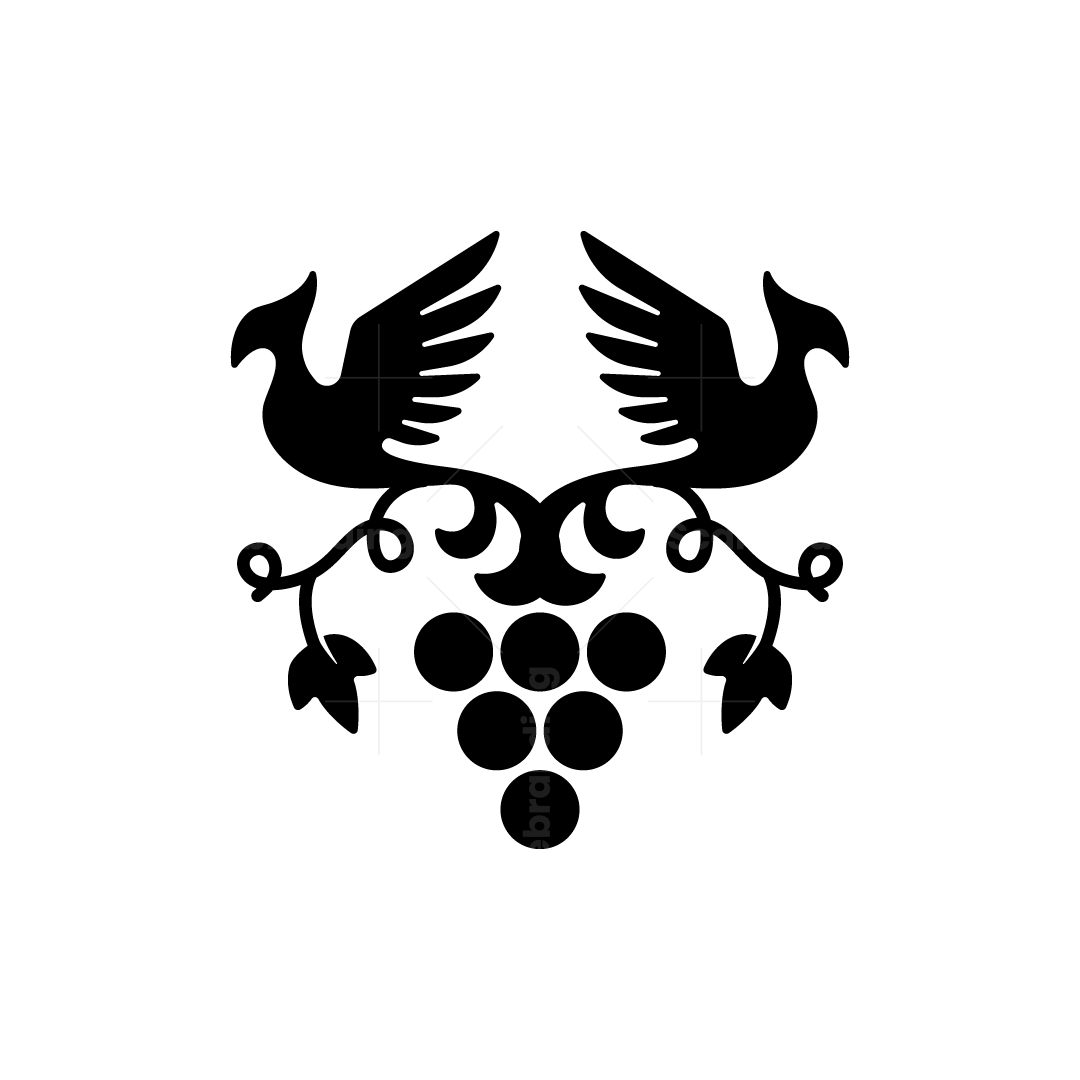 Luxury Phoenix Grape fruit Logo | Scalebranding